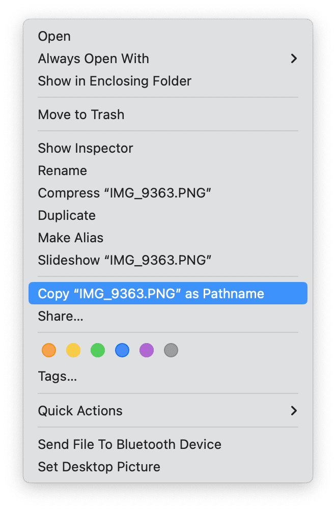 How To Copy File Path Mac User Guide